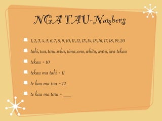 Week6 nga tau | KEY