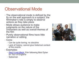 Intro to Film: Documentary | PPTX