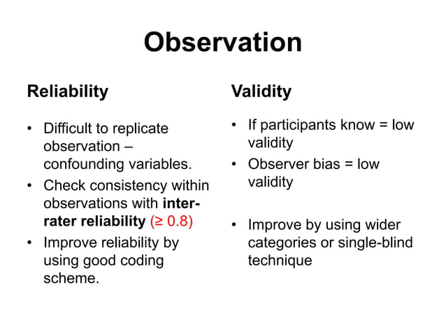 AS Week 6 Observational Research | PPT