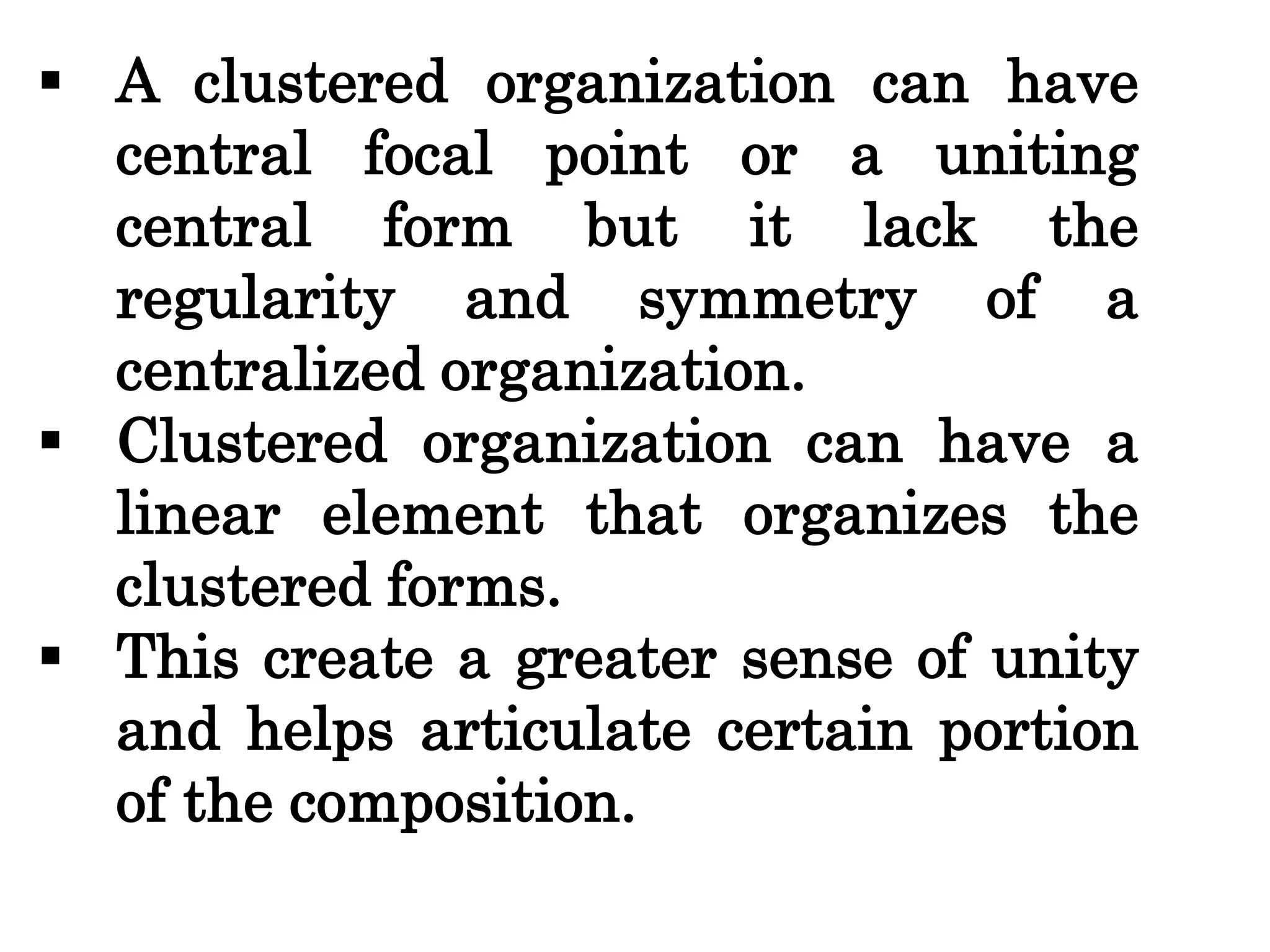 Week 6 organization of form and space | PPTX