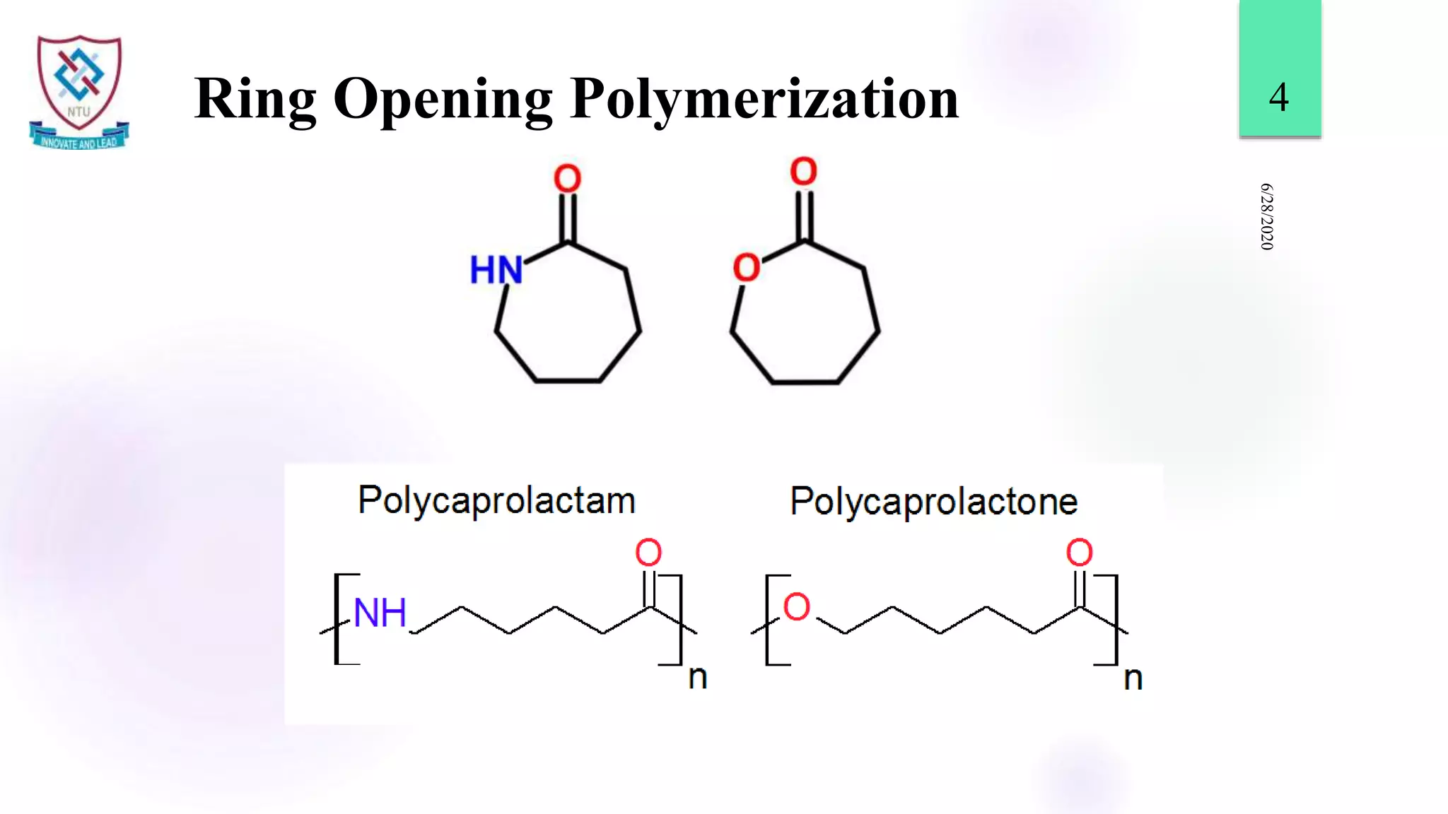 types of polymerization (Polymerization reaction part 2) | PPTX