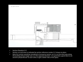 Basic Drafting Week 6 powerpoint section-elevations | PPTX