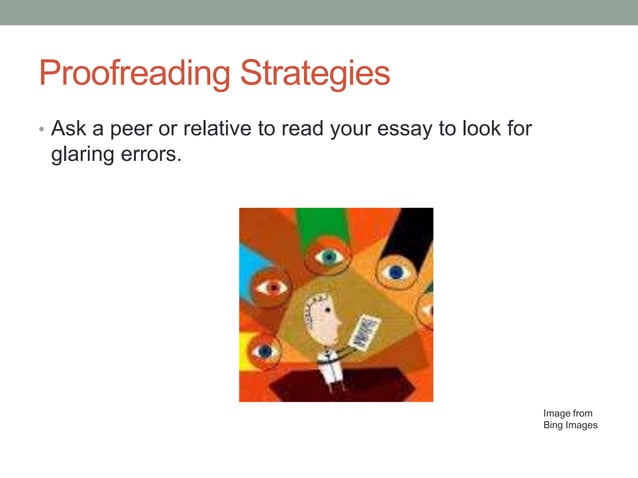 Proofreading Strategies | PPTX
