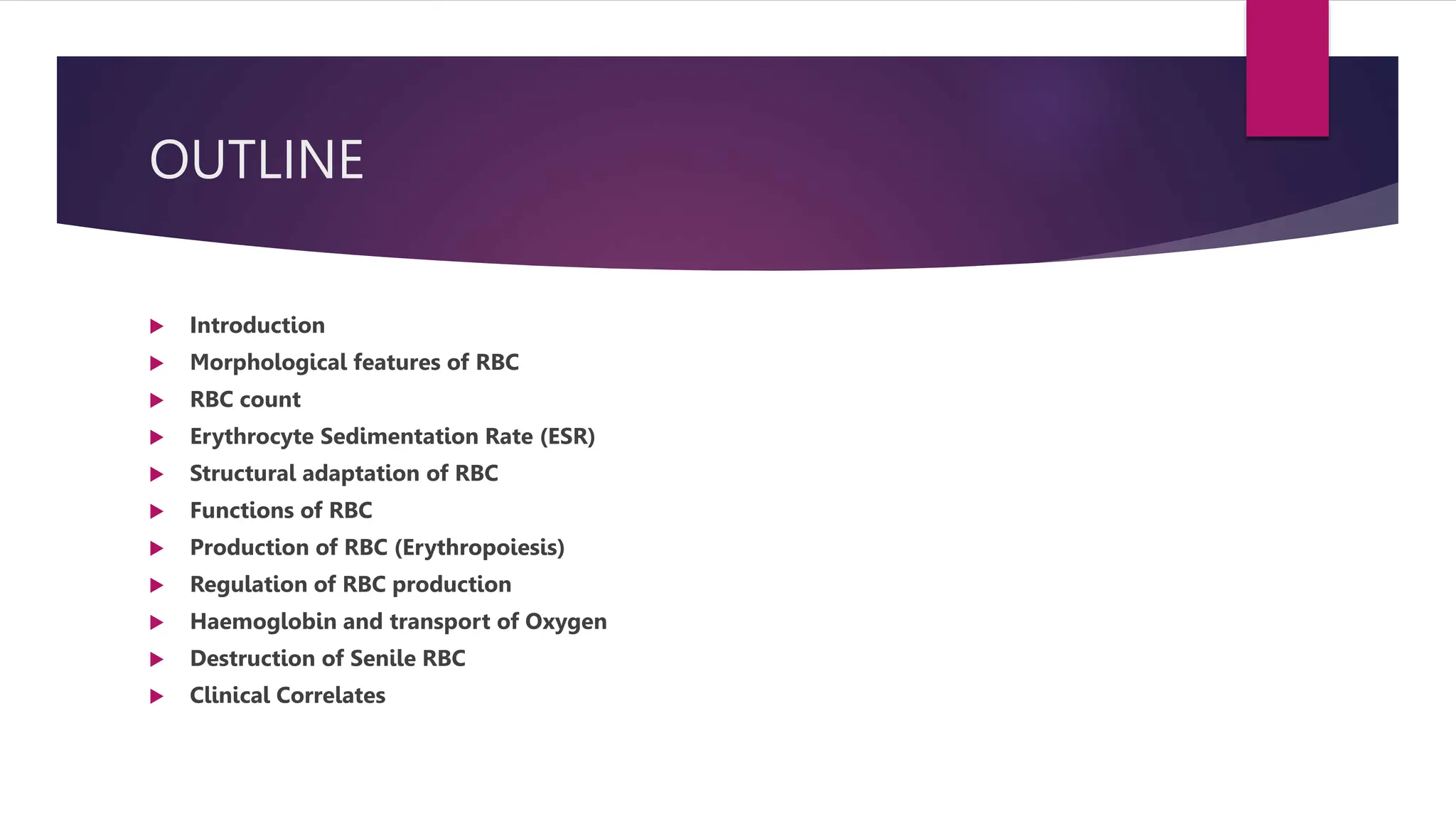 Week6 RBC:an explanation on the process of RBC formation | PPTX