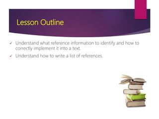 Week 6 referencing | PPT
