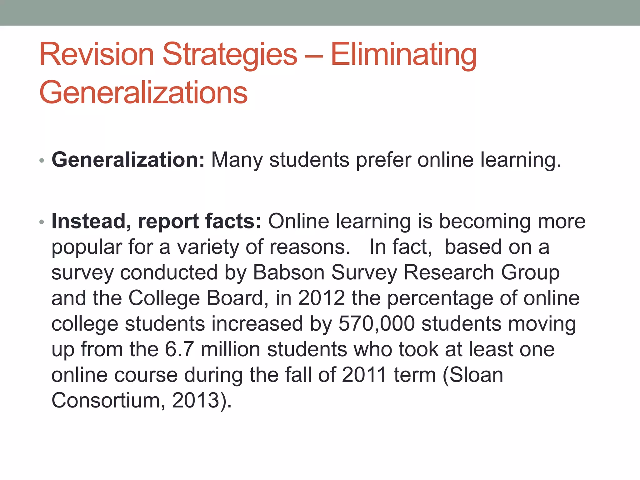 Revision Strategies | PPT
