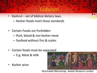 XNB151 Week 6 Role of religion and faith in food choices | PPT
