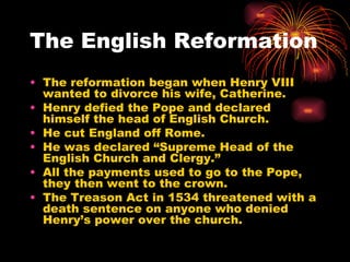 Week 6 Tudor England | PPT