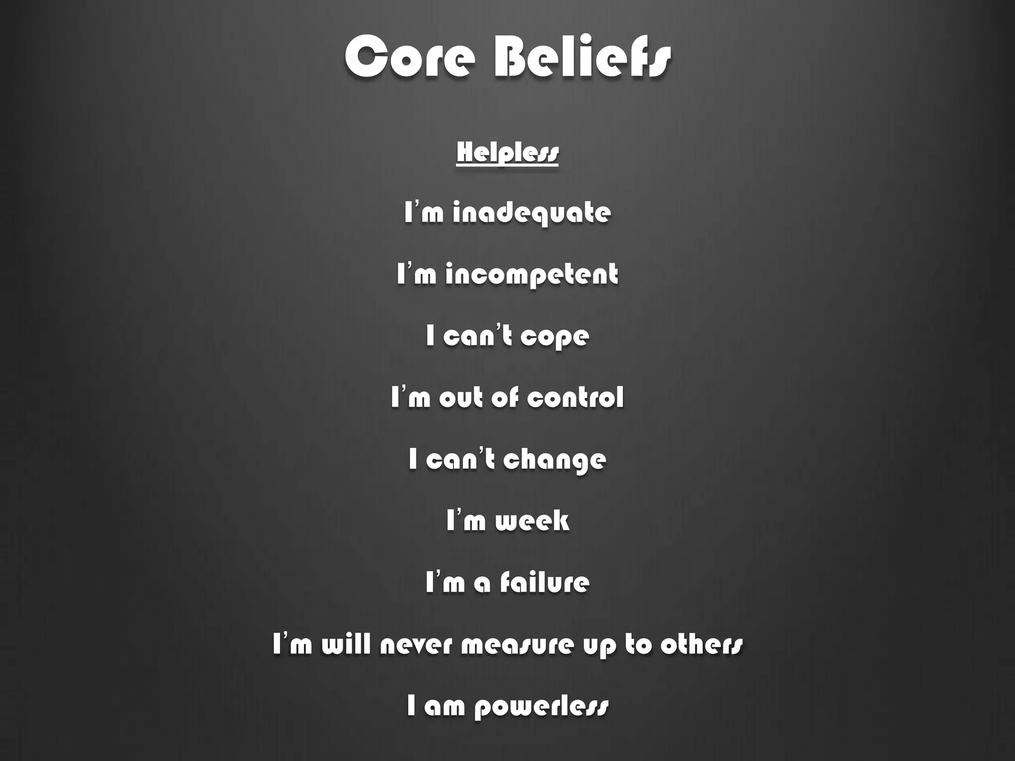 Week 6 values and beliefs | PPT