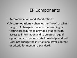 Notes on Special Education | PPT