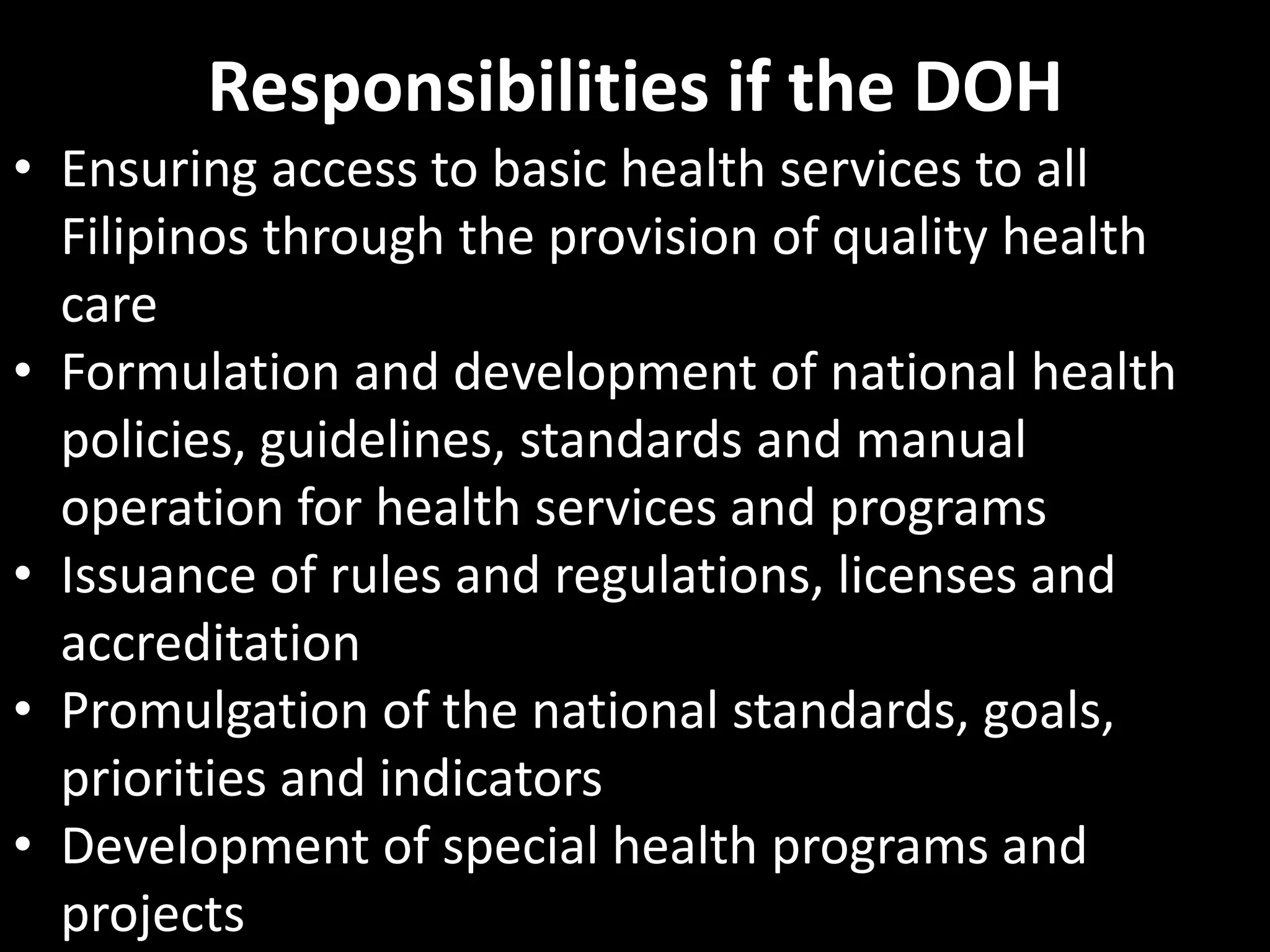 Community and Public Health (Week 7) | PPTX