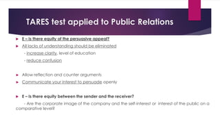 Week 7.1 ethics and public relations | PDF