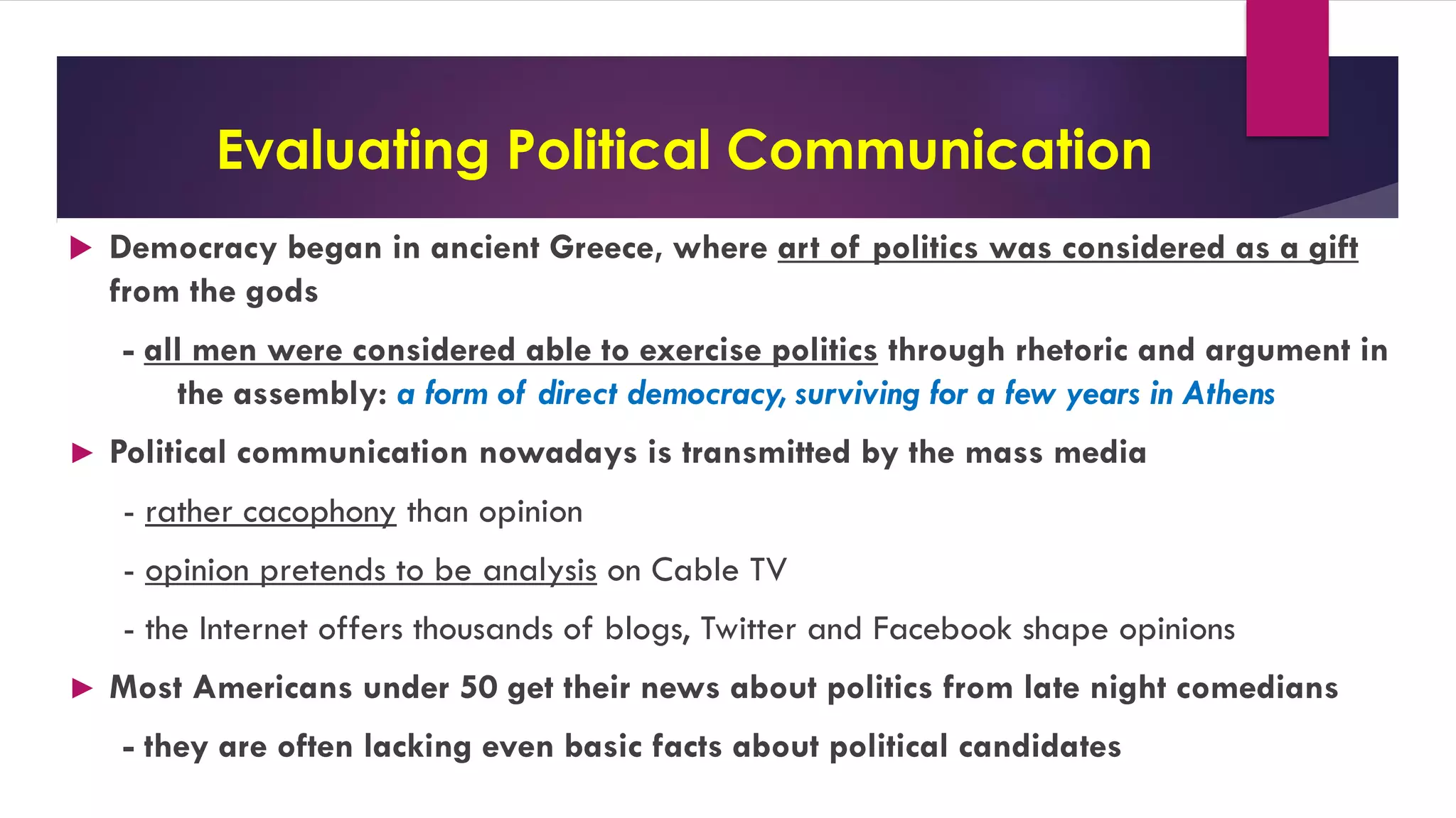 Week 7.2 political communication | PPT
