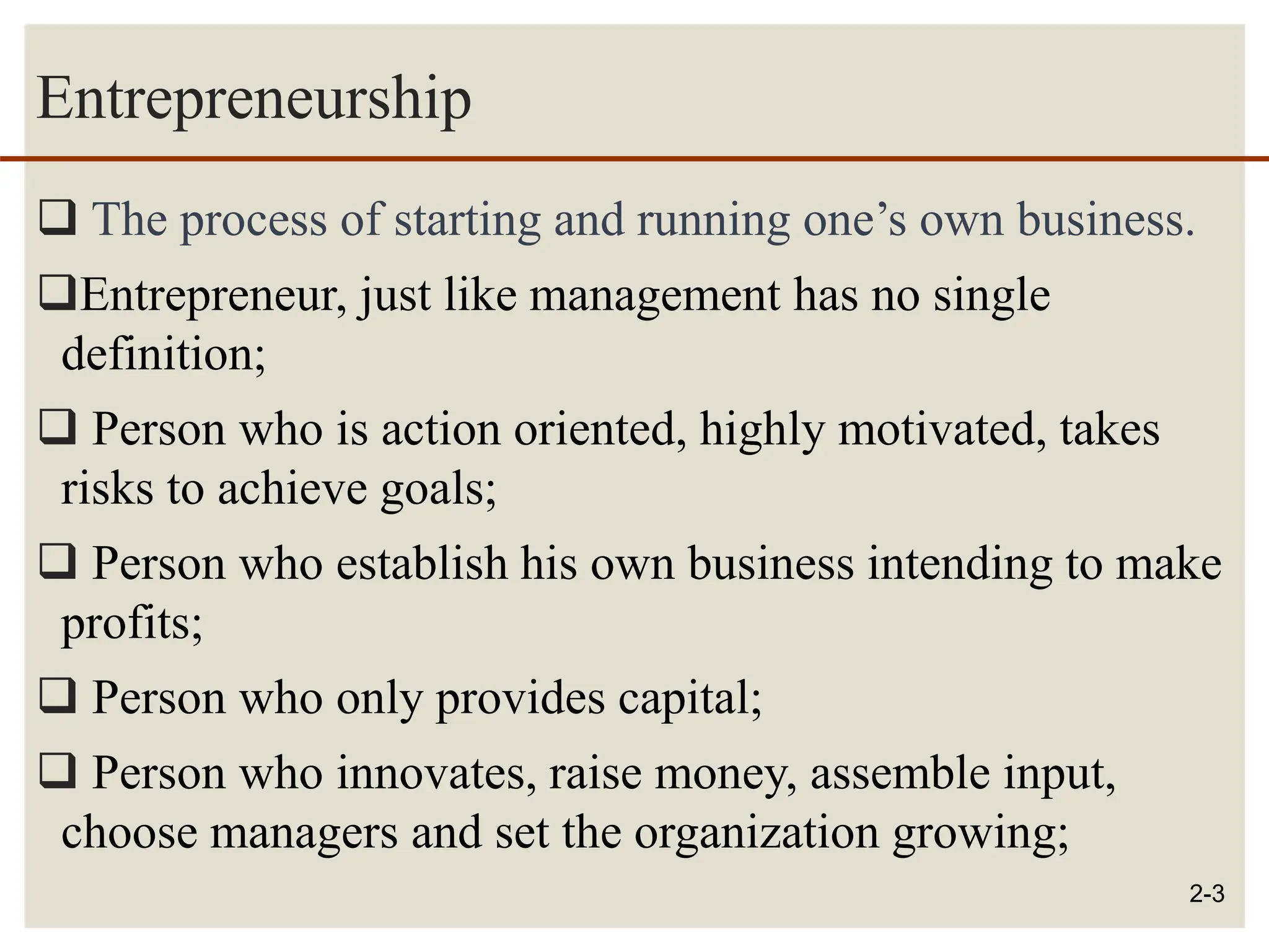 Entrepreneurial process in entrepreneurship | PPT