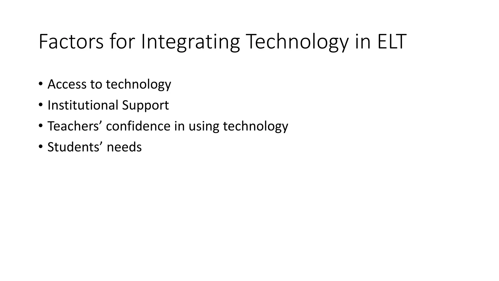 Instructional Materials Selection in ELT Classrooms | PPTX