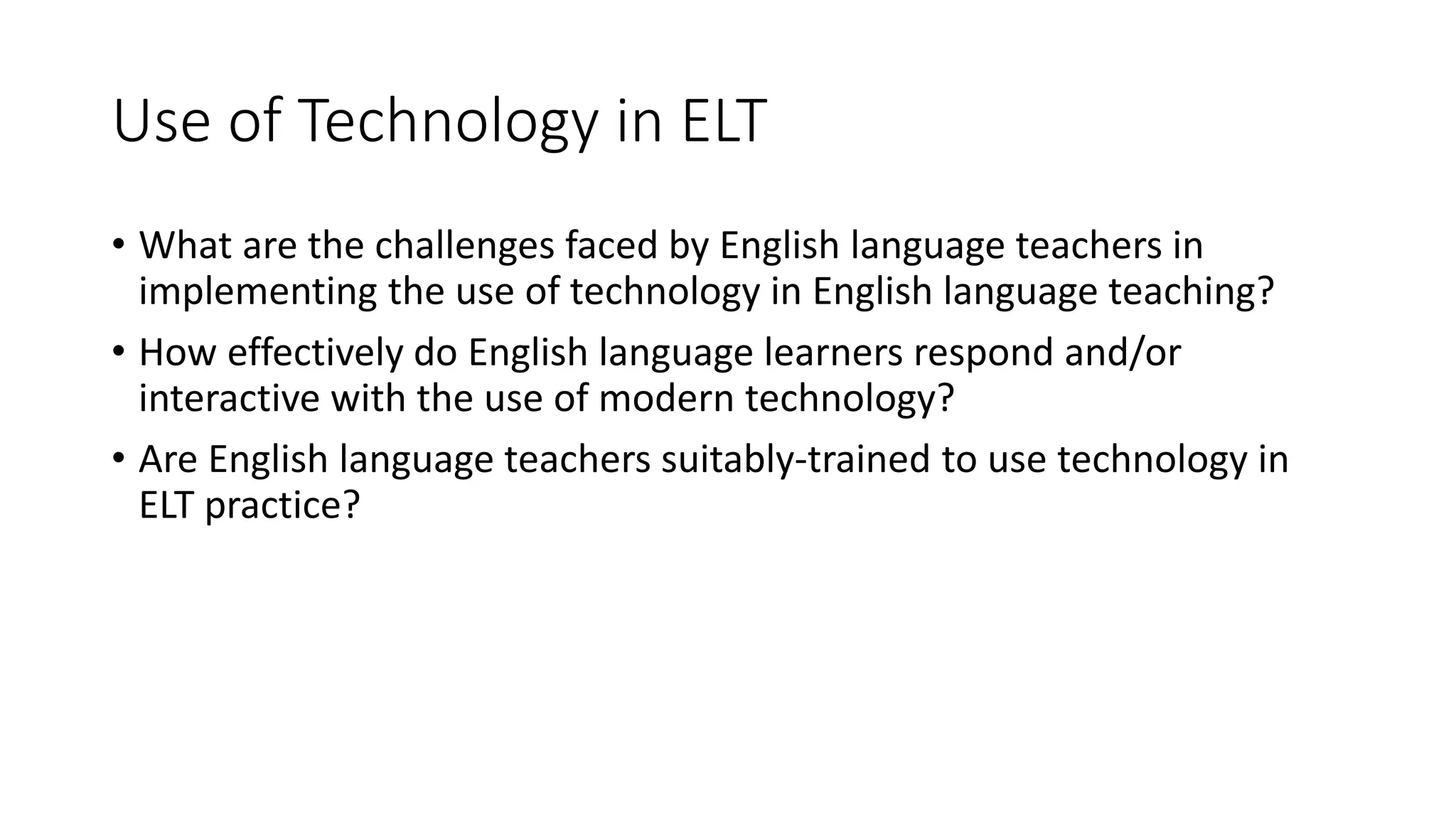 Instructional Materials Selection in ELT Classrooms | PPTX