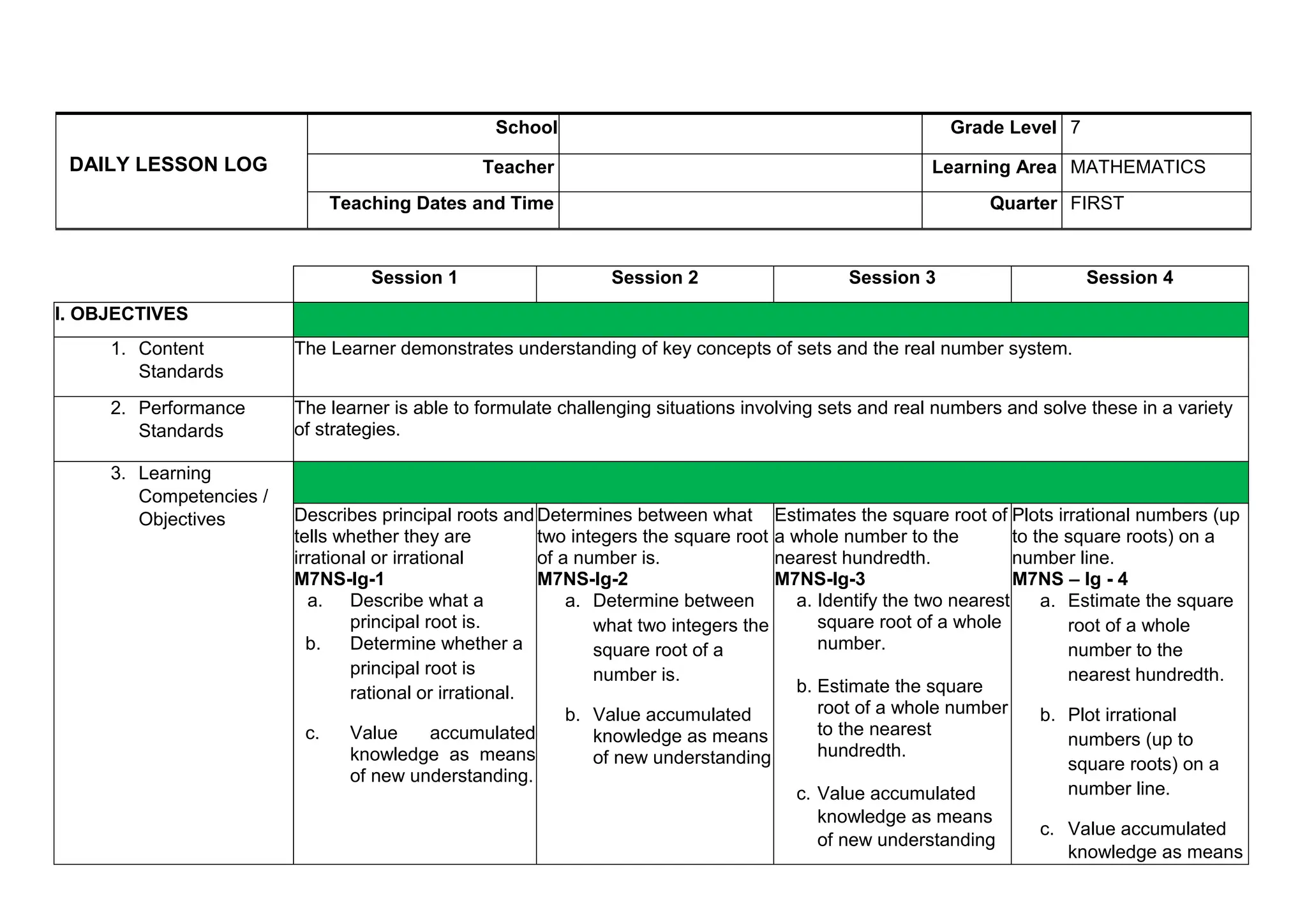 WEEK 7 mathematics 7, quarter 3 week 7.. | DOC