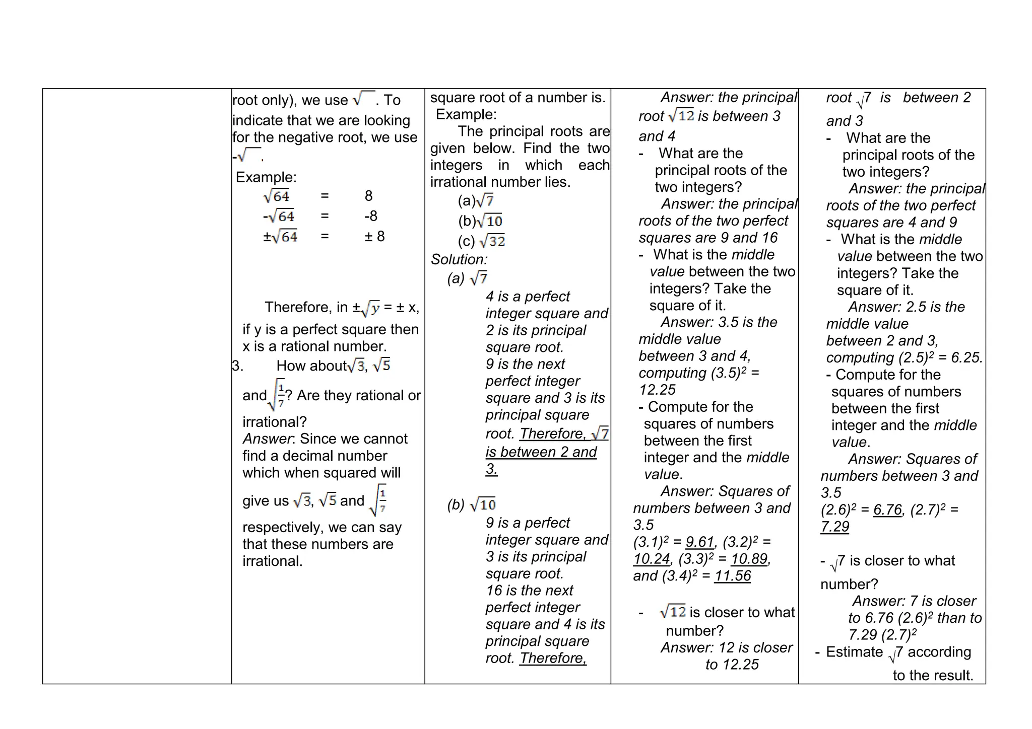 WEEK 7 mathematics 7, quarter 3 week 7.. | DOC