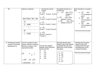 WEEK 7 mathematics 7, quarter 3 week 7.. | DOC