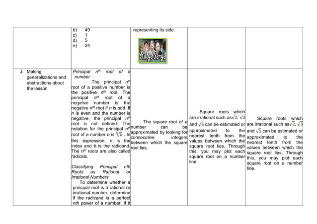 WEEK 7 mathematics 7, quarter 3 week 7.. | DOC | Science