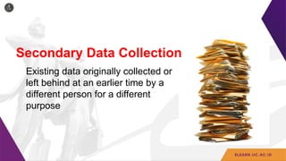 Data Collection for Qualitative Research | PPT
