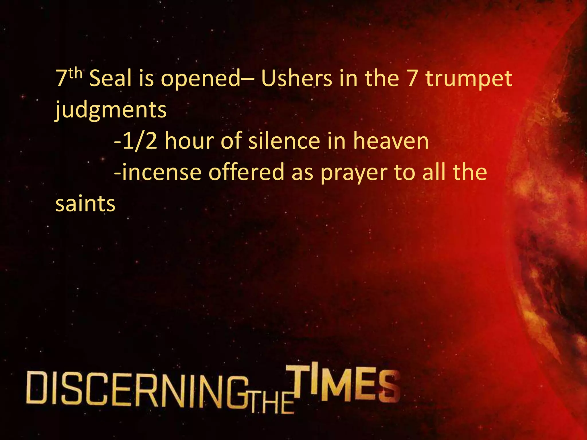 Week 7 - 7 trumpet judgments | PPTX