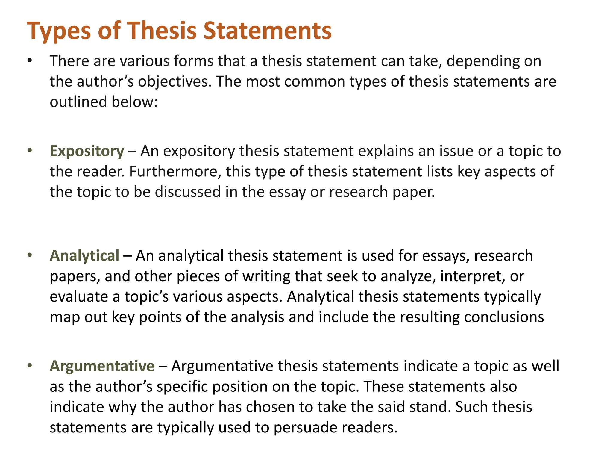 Building a Paper (Thesis statement and Detailed Outline).pptx