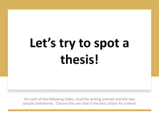 Building a Paper (Thesis statement and Detailed Outline).pptx