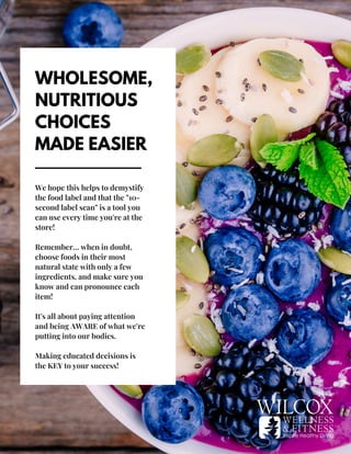 Cracking the Food Label Code | PDF