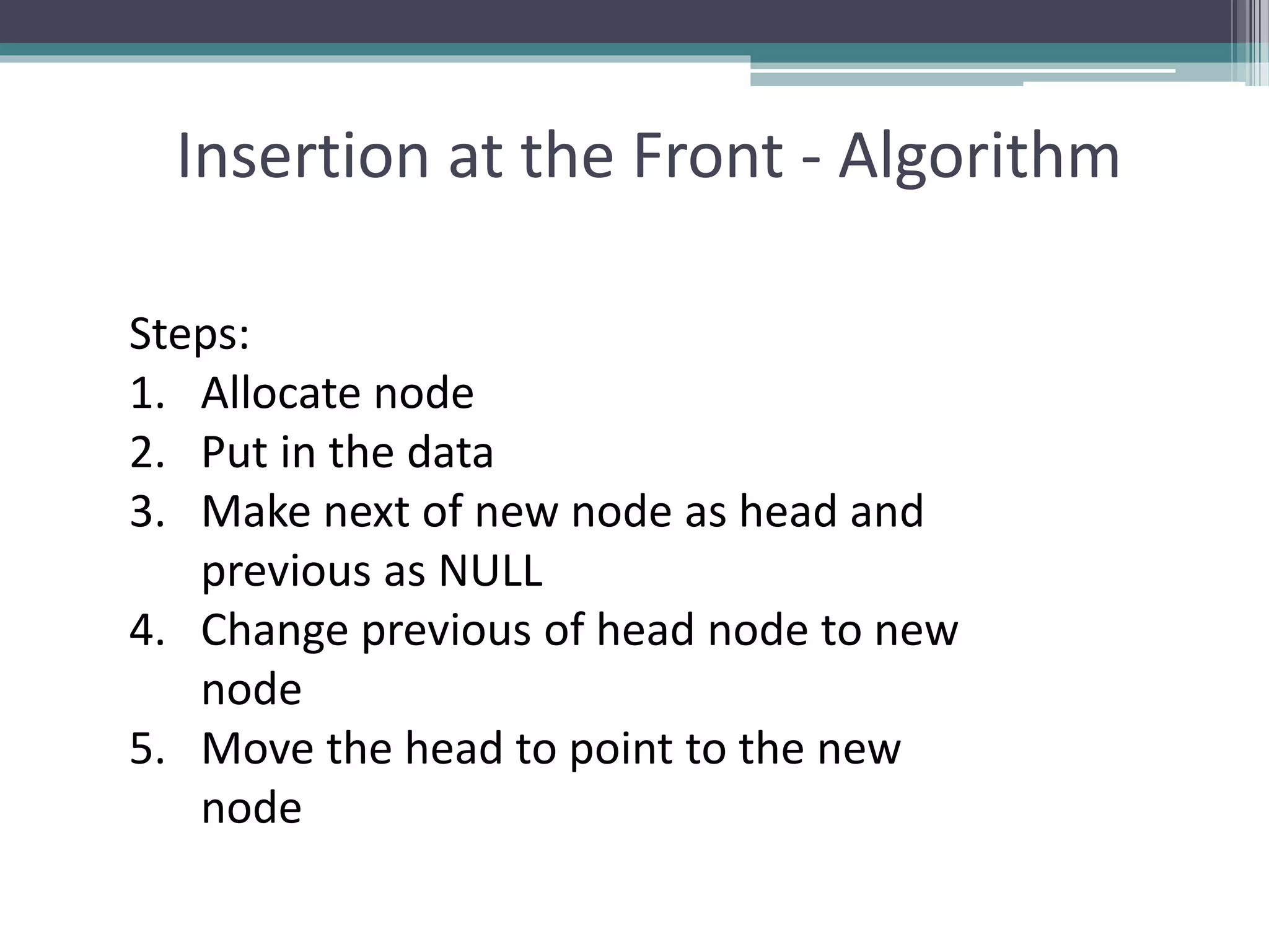 Doubly And Circular Linked Lists Pptx Programming Languages Computing