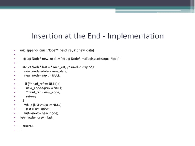 Doubly & Circular Linked Lists | PPTX | Programming Languages | Computing