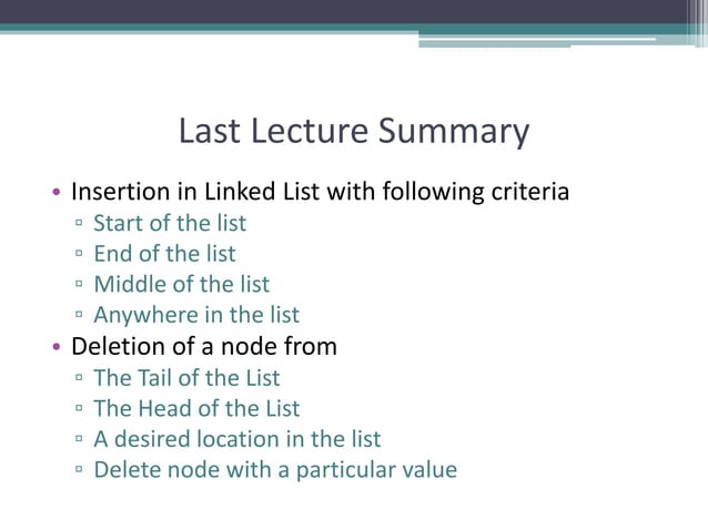 Doubly & Circular Linked Lists | PPTX | Programming Languages | Computing