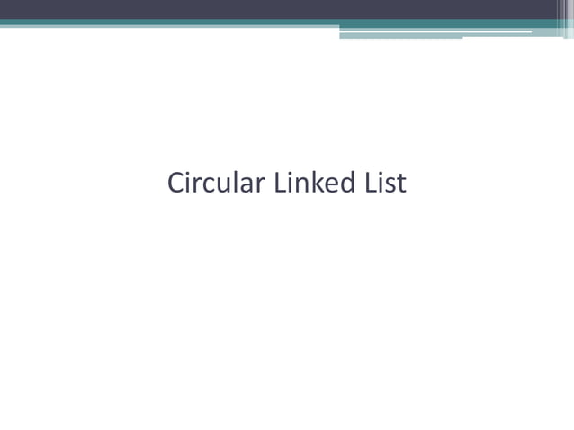 Doubly And Circular Linked Lists Pptx Programming Languages Computing