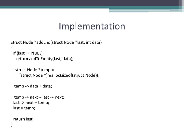 Doubly & Circular Linked Lists | PPTX | Programming Languages | Computing