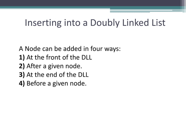 Doubly & Circular Linked Lists | PPTX Doubly & Circular Linked Lists | PPTX