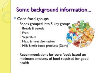 XNB151 Week 7 Breads & cereals, fruits and vegetables | PPT