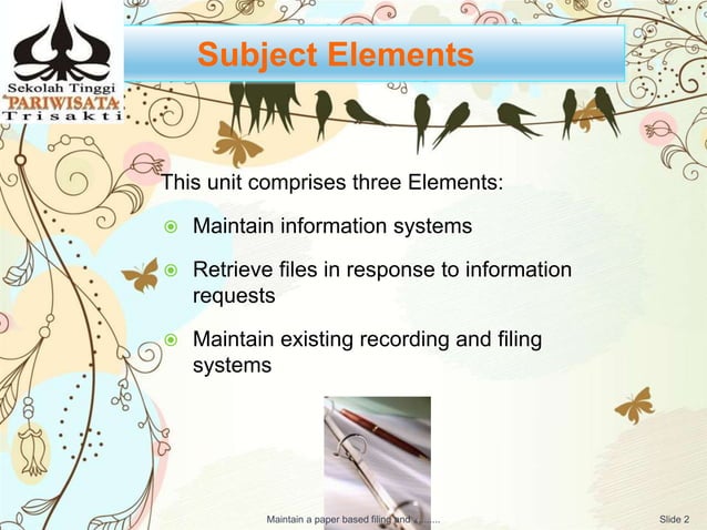 Week 7 maintain a-paper-based_filing_&_retrieval_syst_pptx | PPTX ...