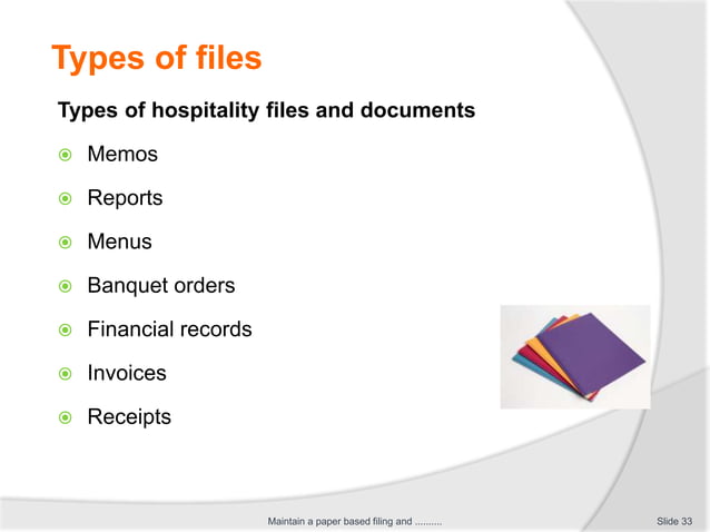 Week 7 maintain a-paper-based_filing_&_retrieval_syst_pptx | PPTX ...