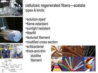 manufactured regenerated fibers | PPT
