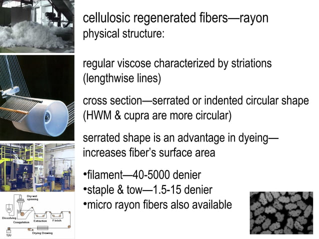 manufactured regenerated fibers | PPT