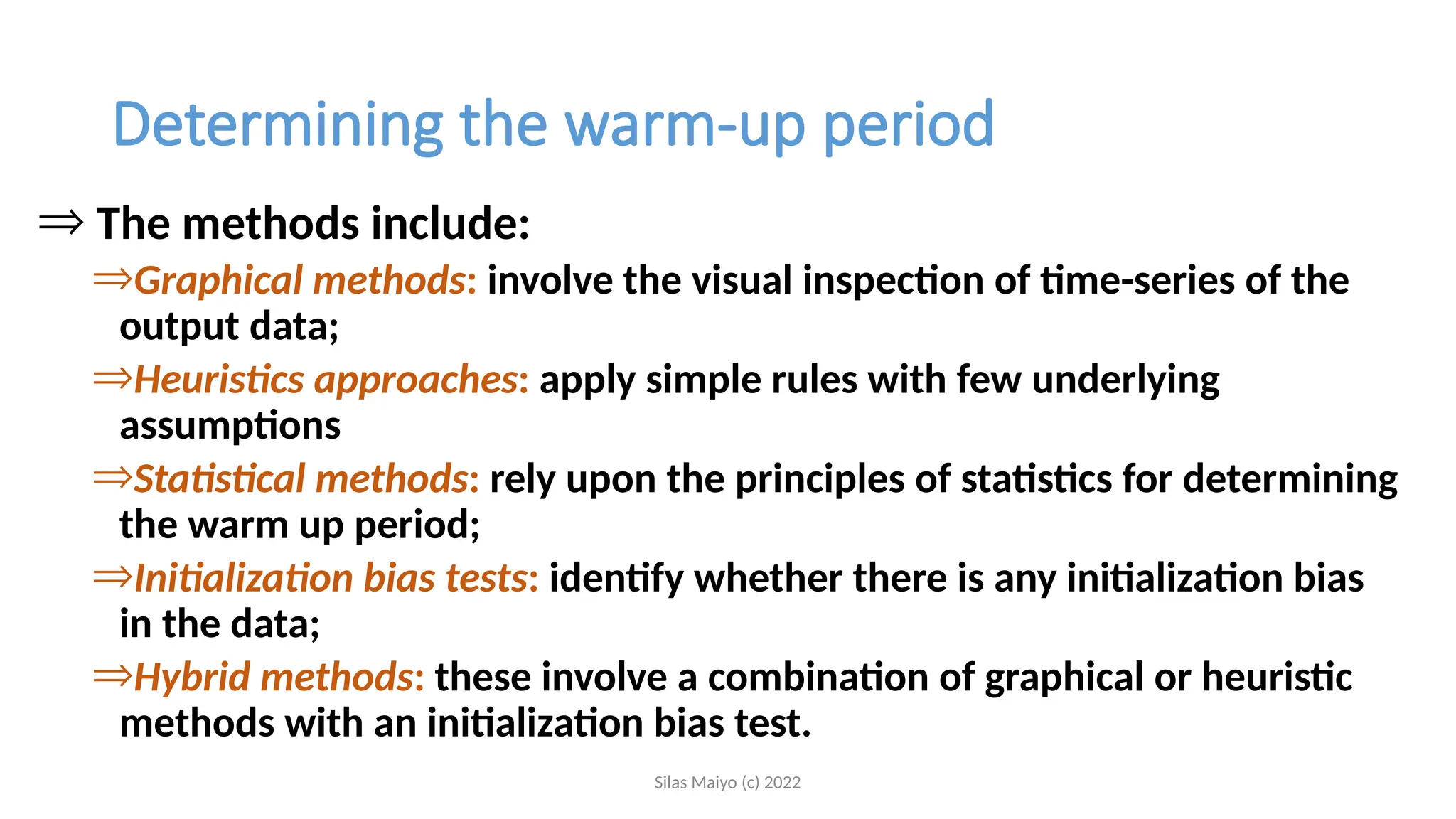 Week 7 - Model Experiementation ibn simulation modelling | PPTX