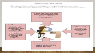 WEEK 7- PRESENT APPETIZERS, PERFORMANCE,RECITATION, REFLECTION.pptx