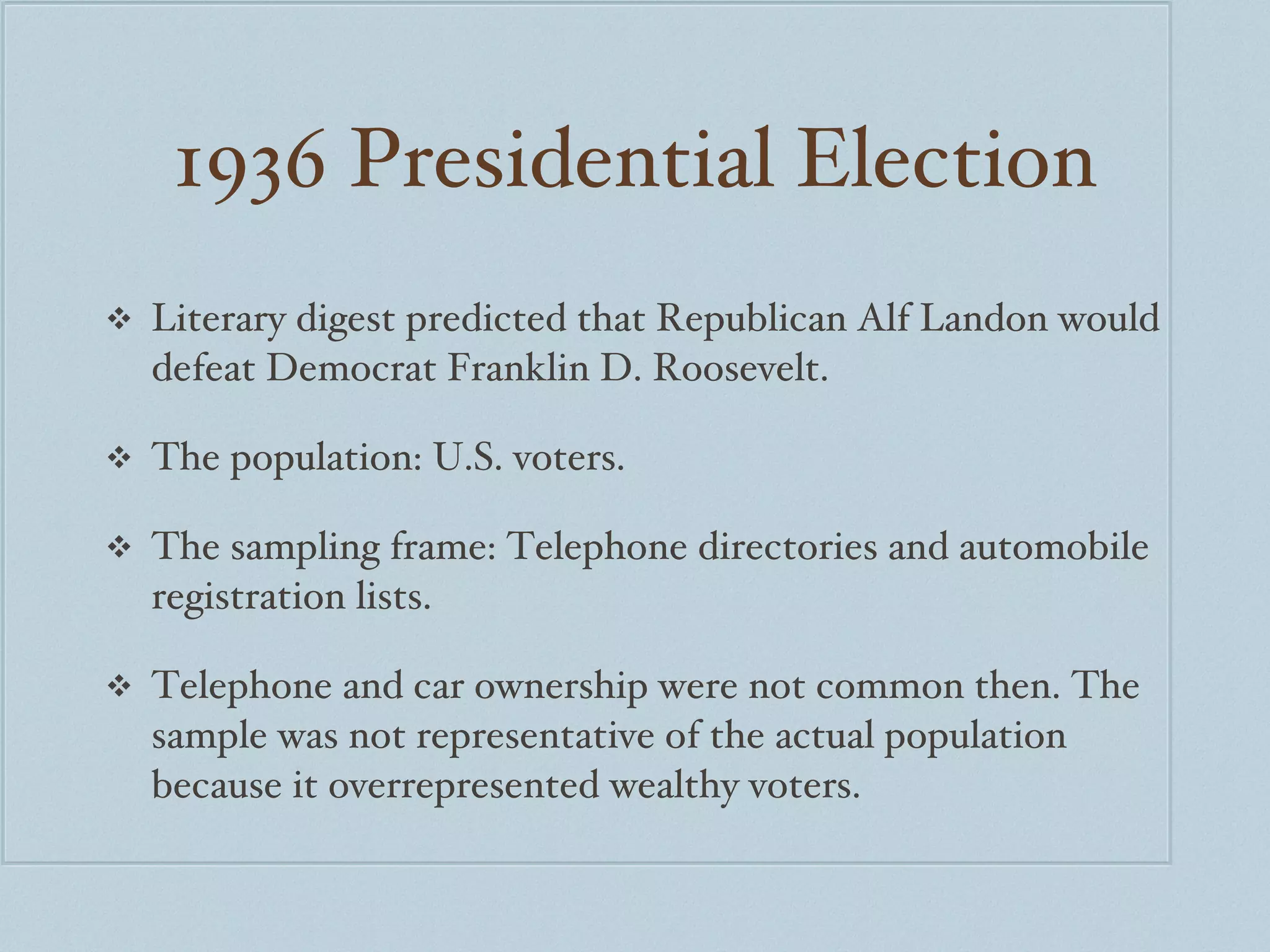 Week 7 - sampling | PPT