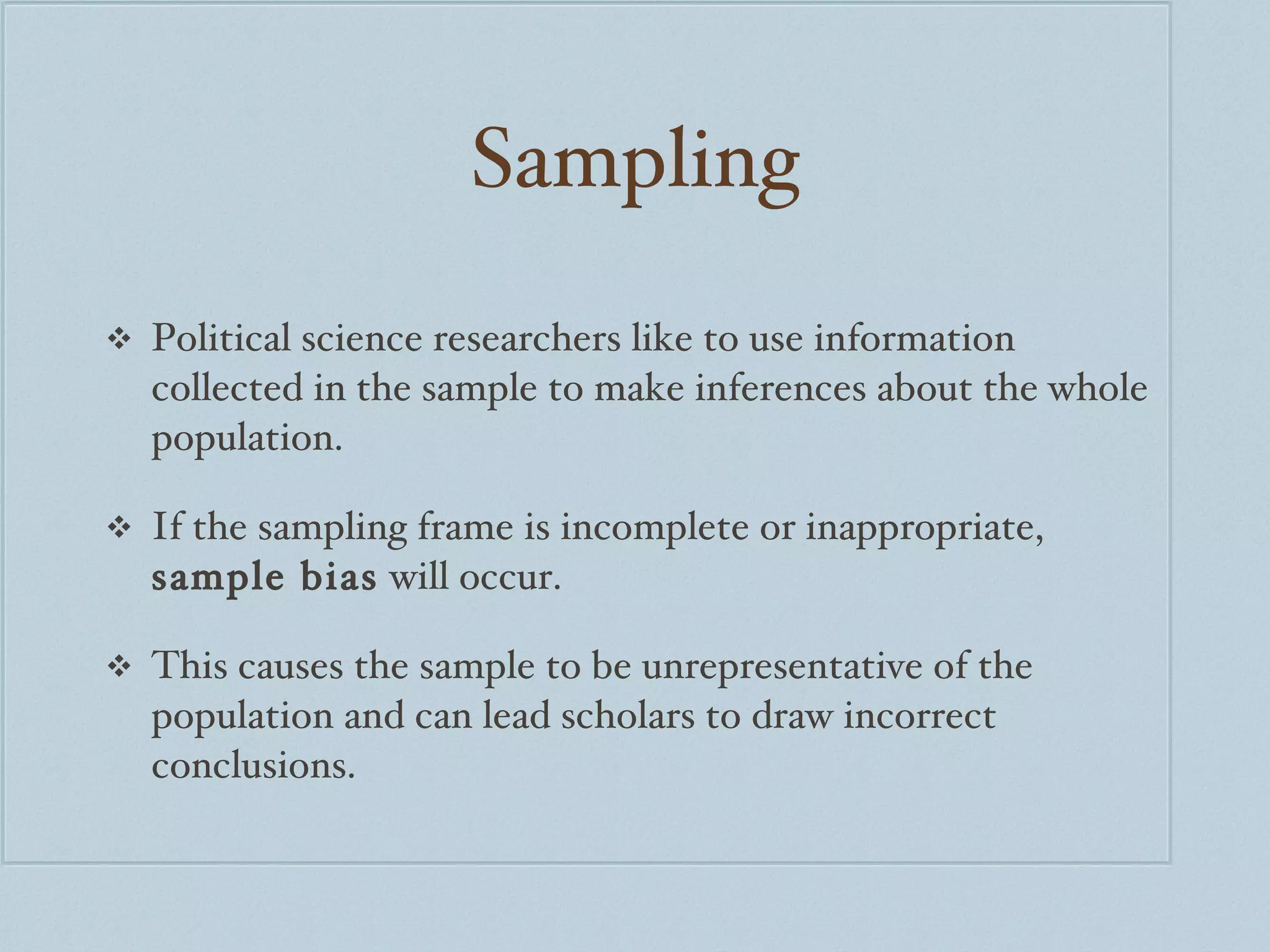 Week 7 - sampling | PPT