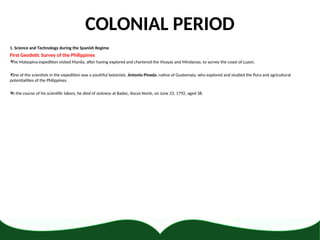 Science and Technology and Society during Pre colonial Era | PPT