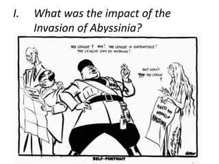 Week 7 - The Invasion of Abyssinia | PPTX