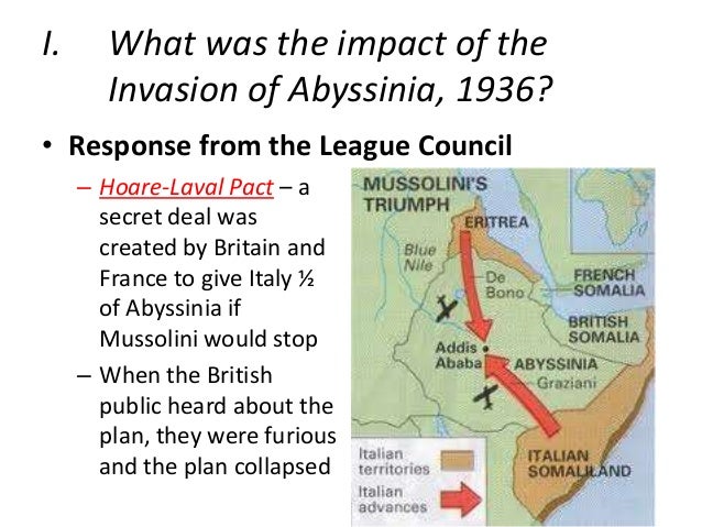 Week 7 - The Invasion of Abyssinia