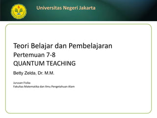 Week7-8b -quantum-teaching-slide | PPT