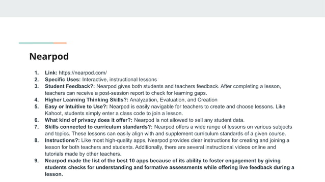 Week 7 & 8 Assignment: The Best 10 Apps.pptx
