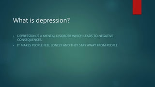 Depression | PPTX
